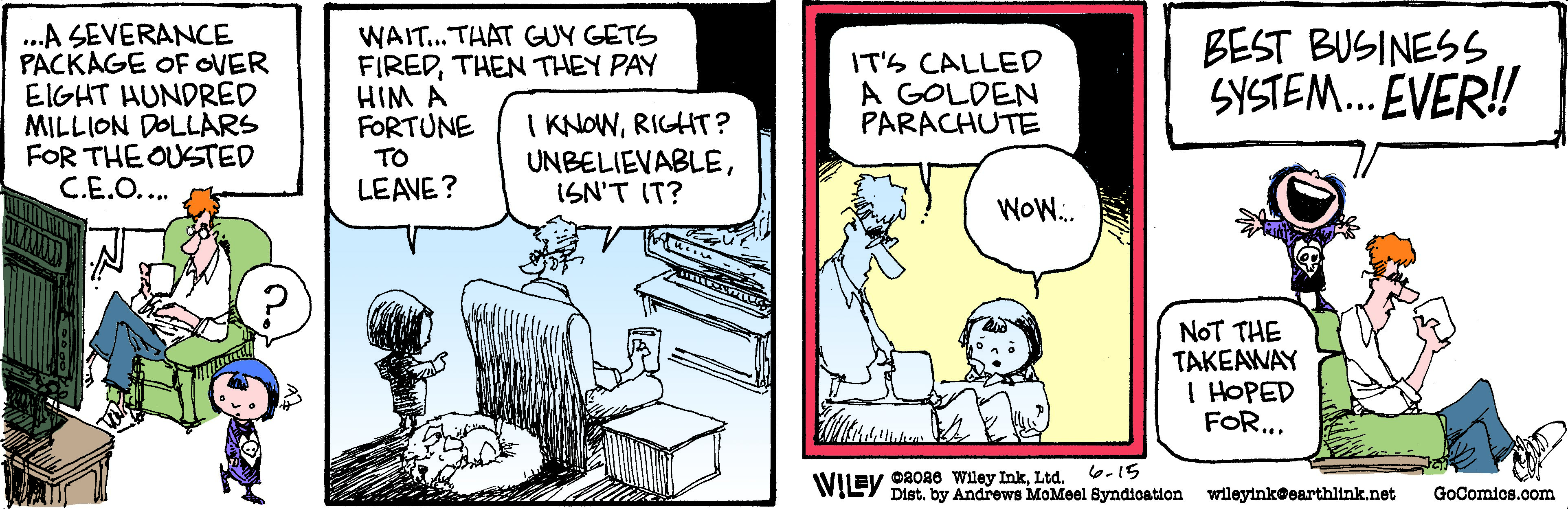 Non sequitur by Wiley Miller