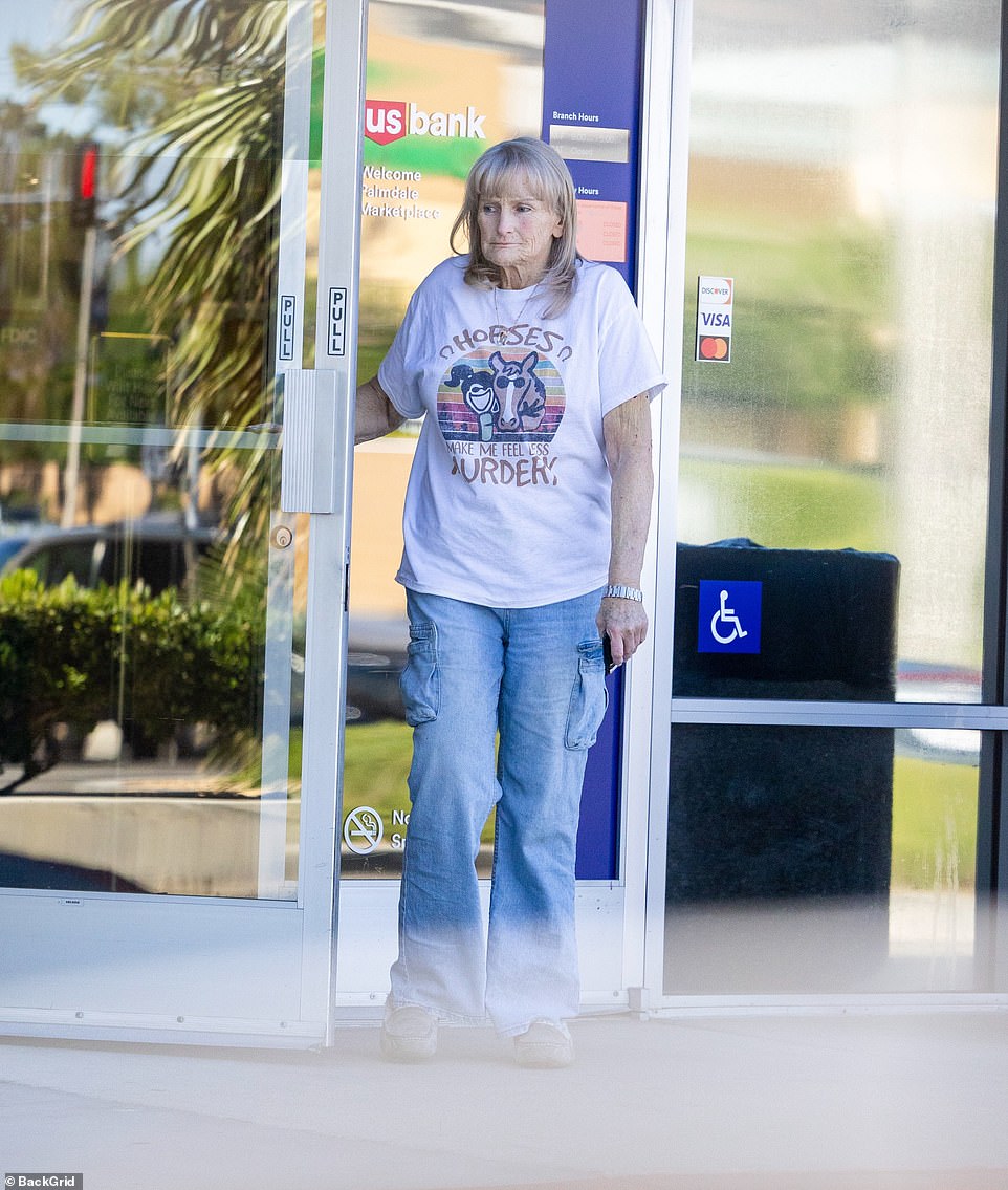 Michael Jackson's ex Debbie Rowe spotted on outing