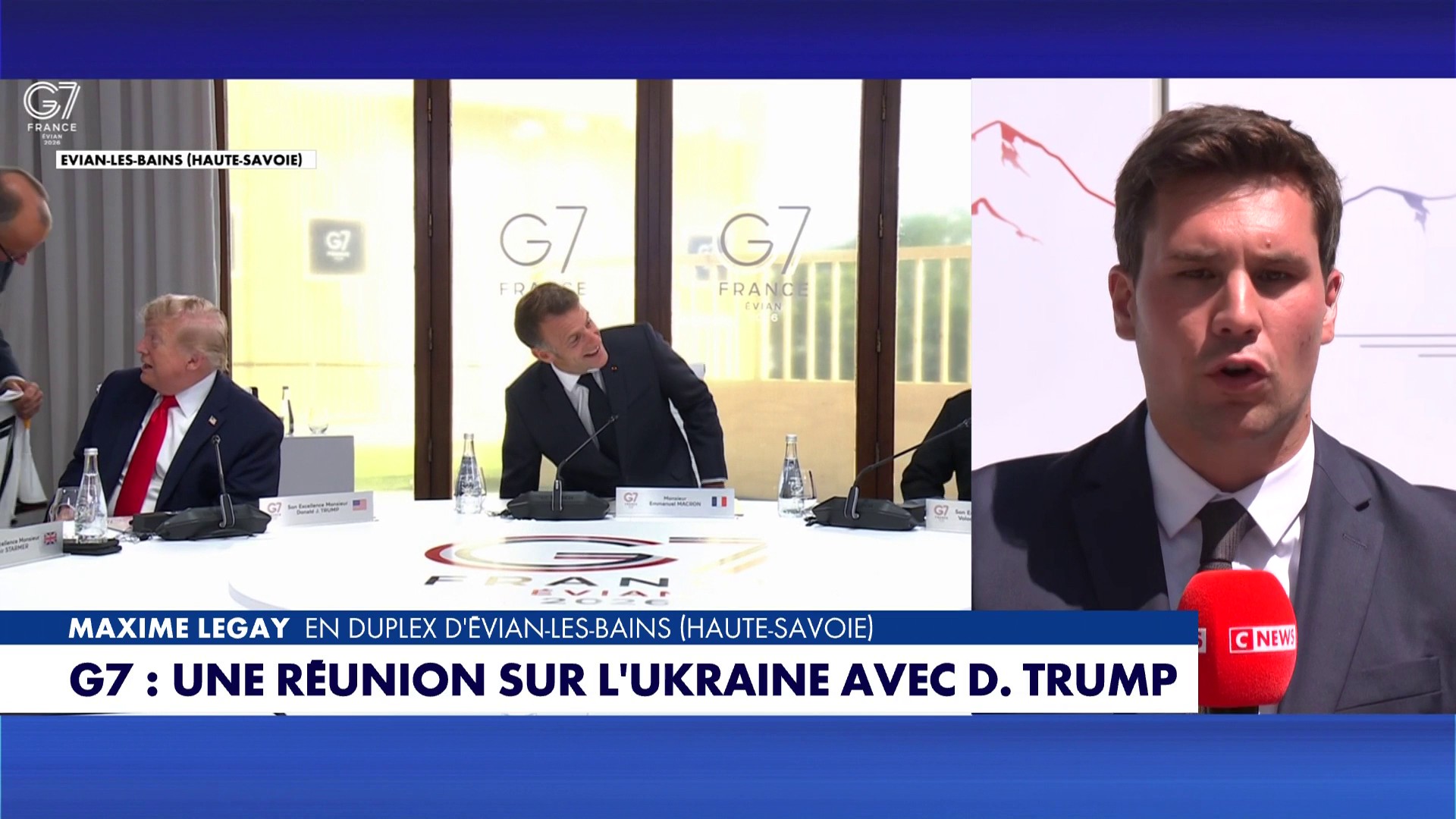 « La réunion sur l'Ukraine avec Donald Trump a été très constructive ...