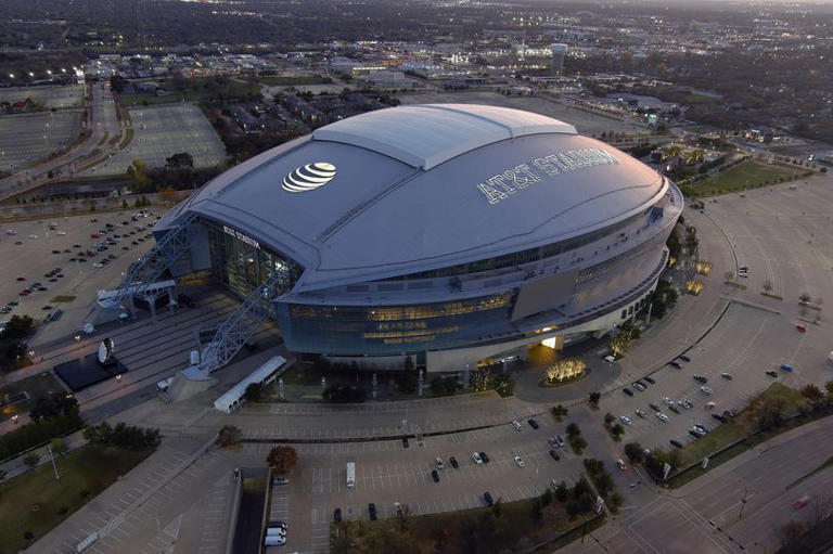 Inside the World Cup stadium hosting England's first game - with giant ...