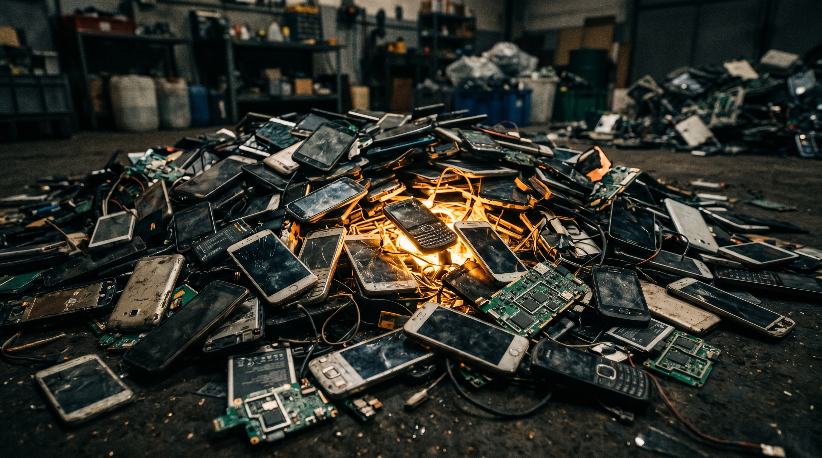 Recycling 1 million old cellphones yields 75 pounds of gold worth more ...