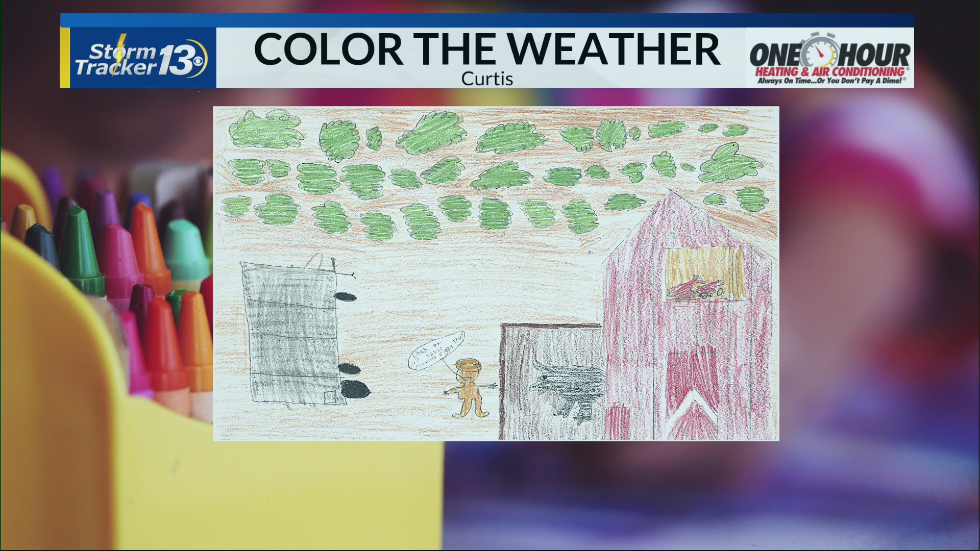 Color the weather: Curtis
