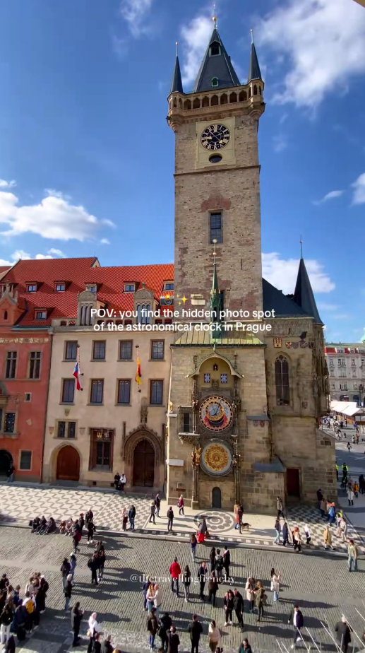 Underrated Prague spot to capture Old Town Square perfectly