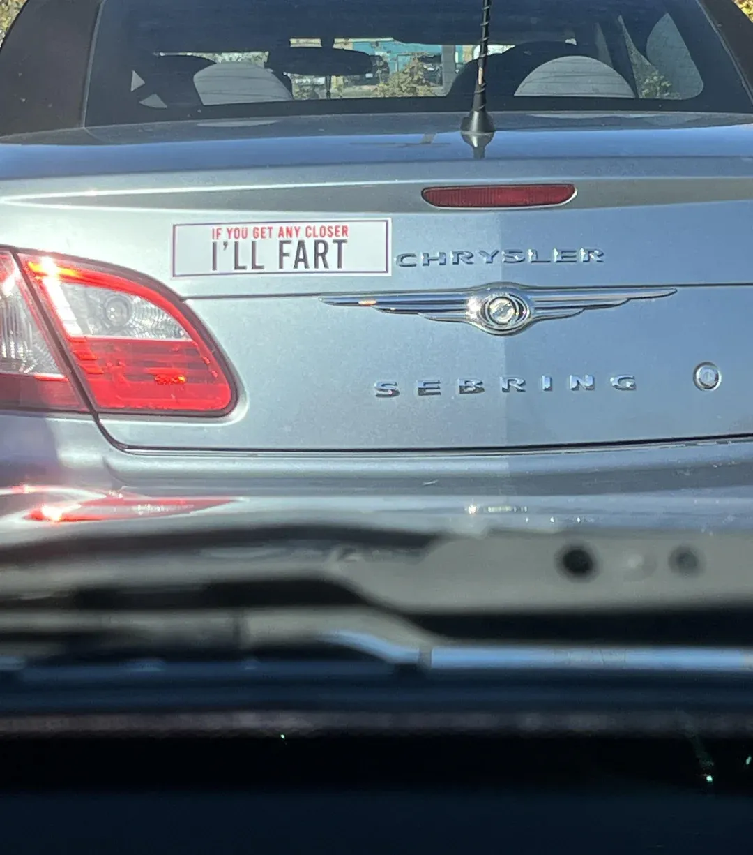 Have you ever seen bumper stickers this funny?