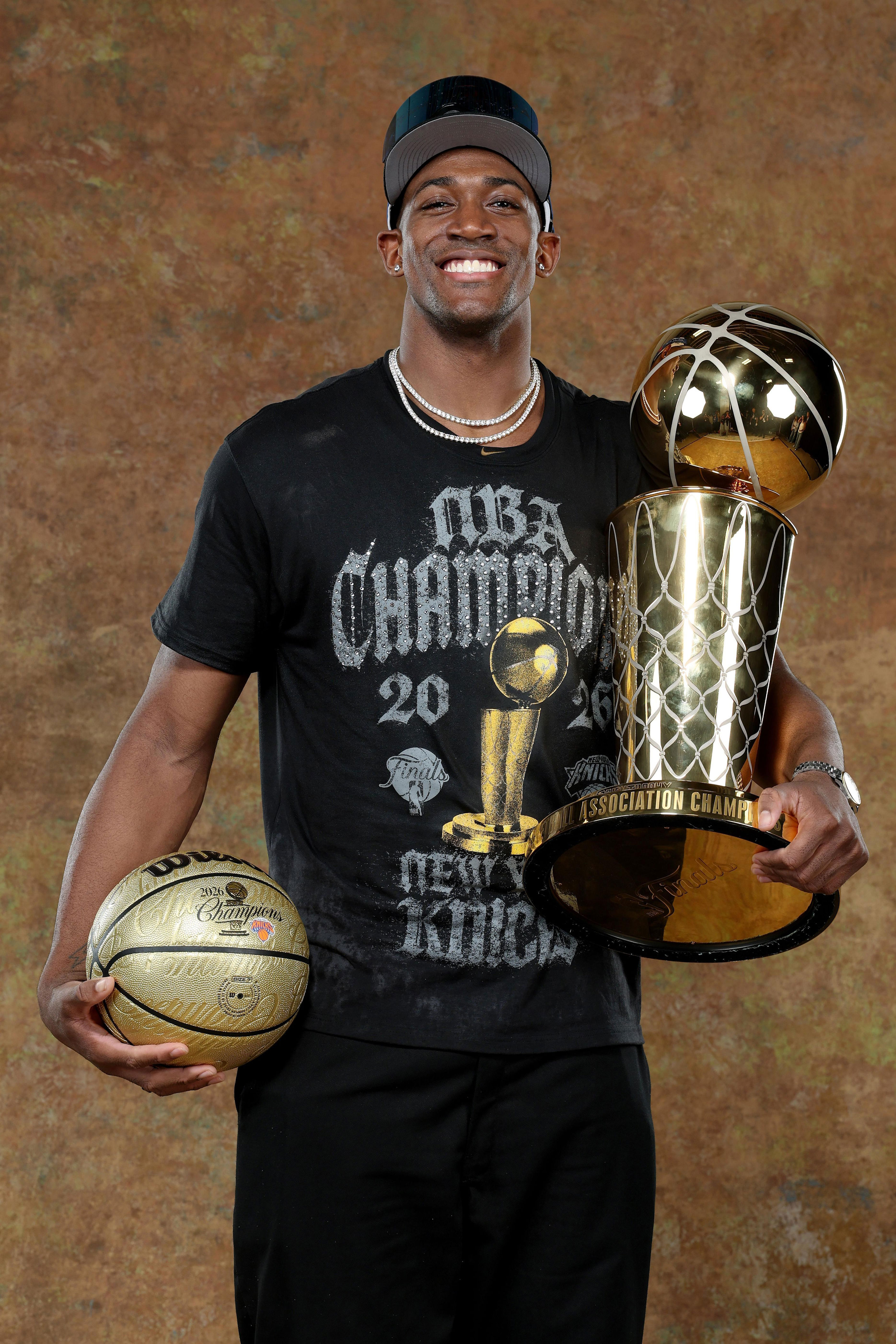 Trey Jemison III, Dillon Jones, and Kevin McCullar Jr., NBA champions