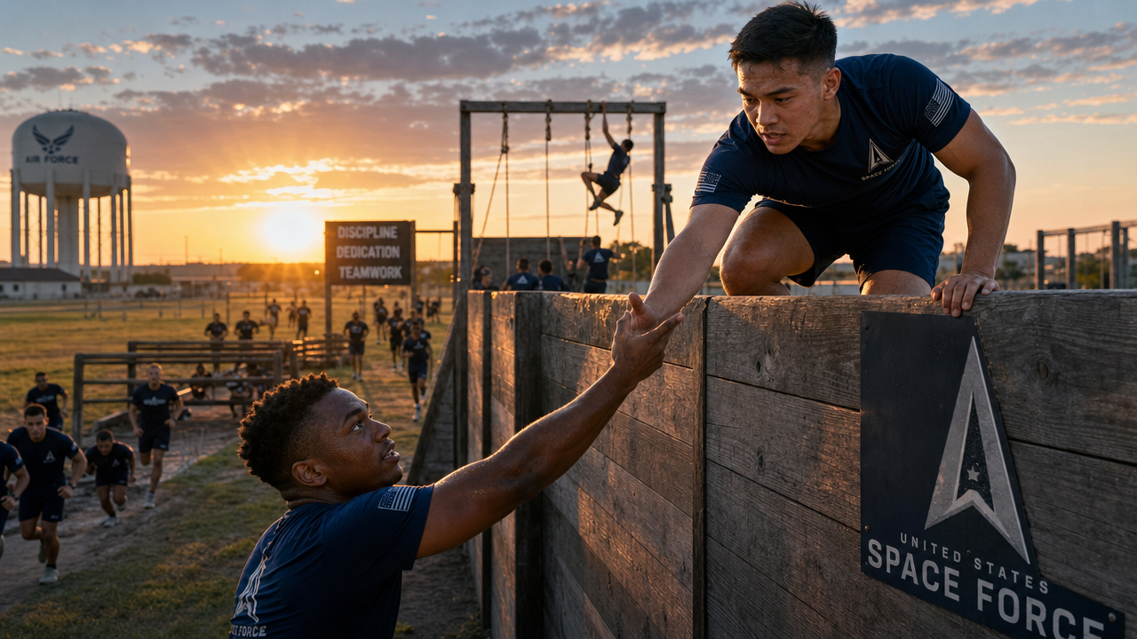 Space Force recruits face grueling Pacer Forge test that decides their ...