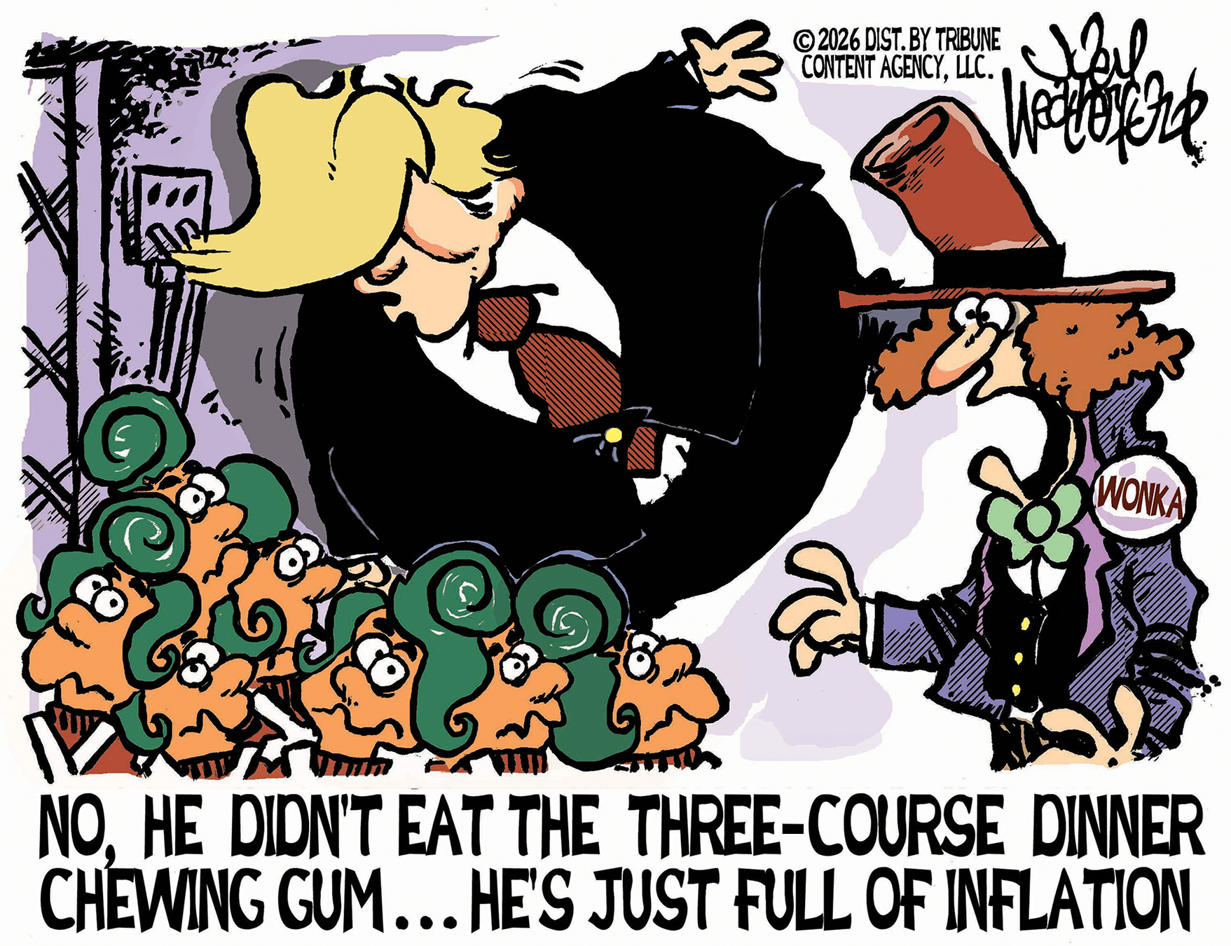 Opinion: The latest political cartoons