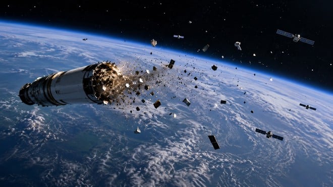 Razzo cinese si disintegra vicino a Starlink: allarme detriti in orbita