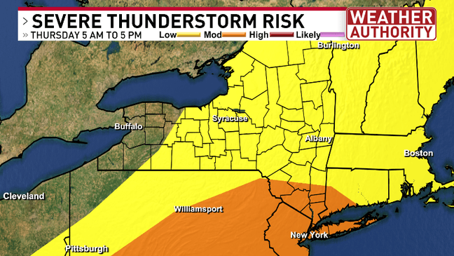 Sunshine fades with potential severe storms later this week