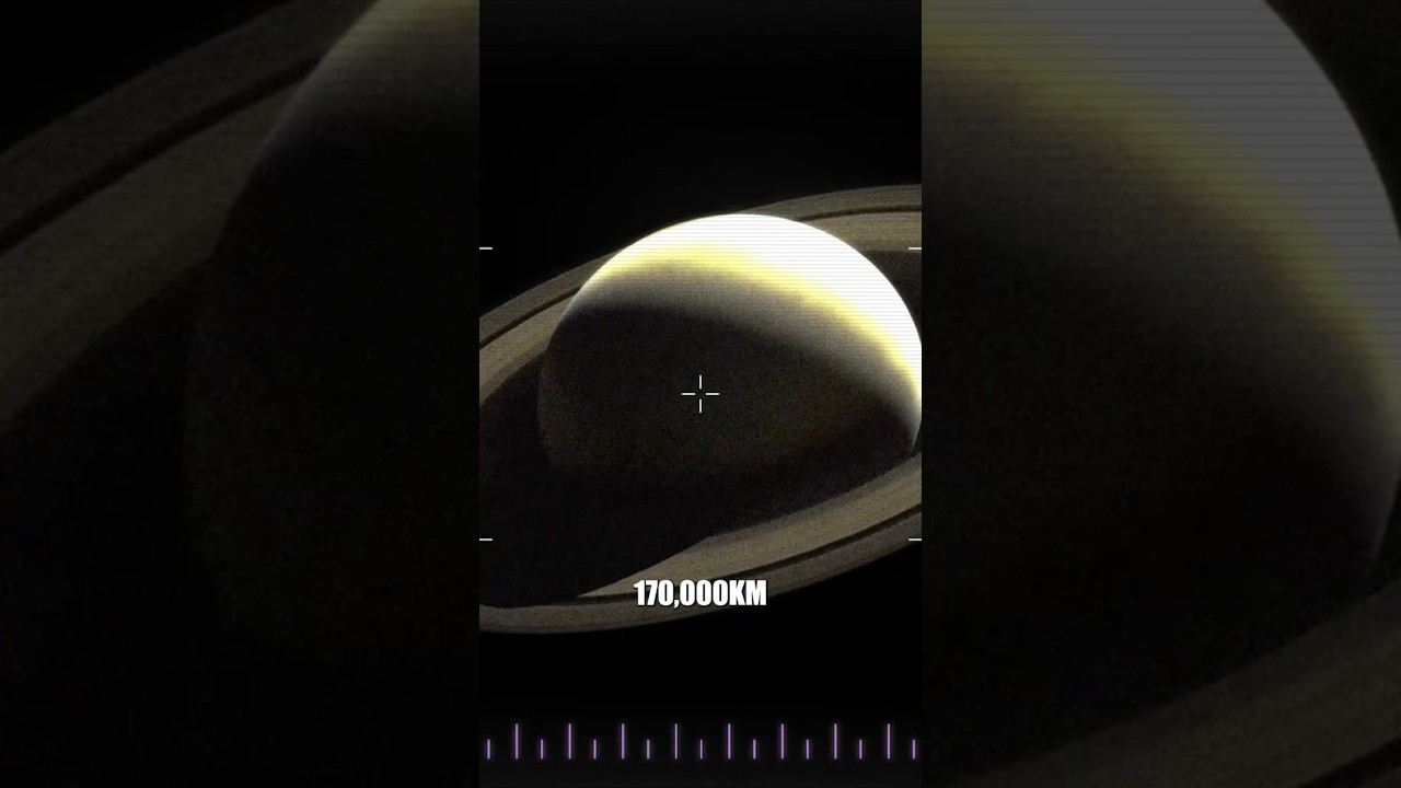 Watch what would happen if you fell deep into Saturn