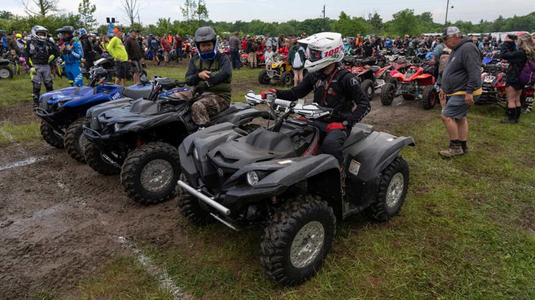 I raced ATVs at Watkins Glen. Then I DNF'd due to a big crash