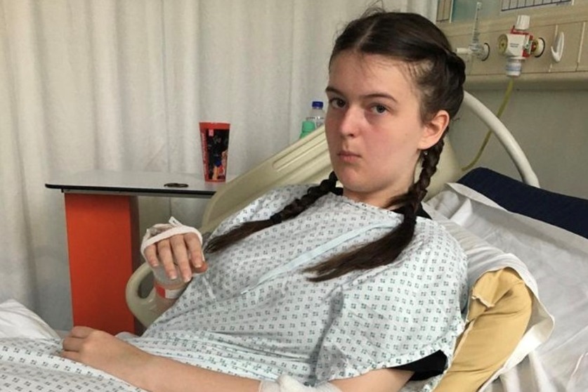 Young lady who underwent brain tumour treatment as teen backs campaign
