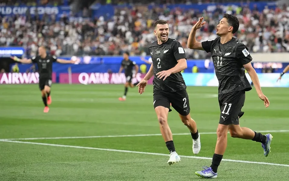 Elijah Just’s brace earns New Zealand draw with Iran