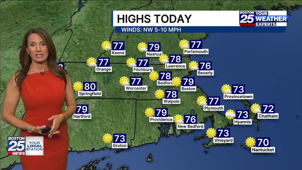 Boston 25 morning forecast