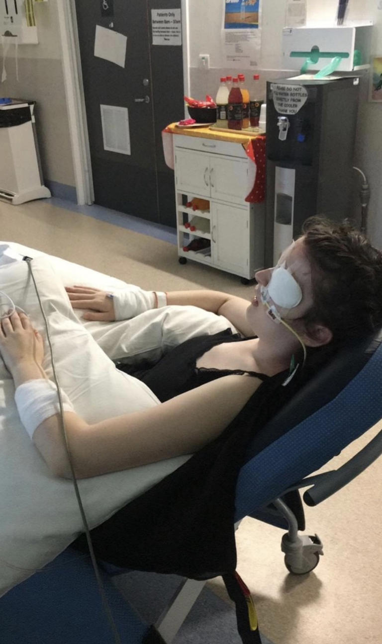 Young lady who underwent brain tumour treatment as teen backs campaign