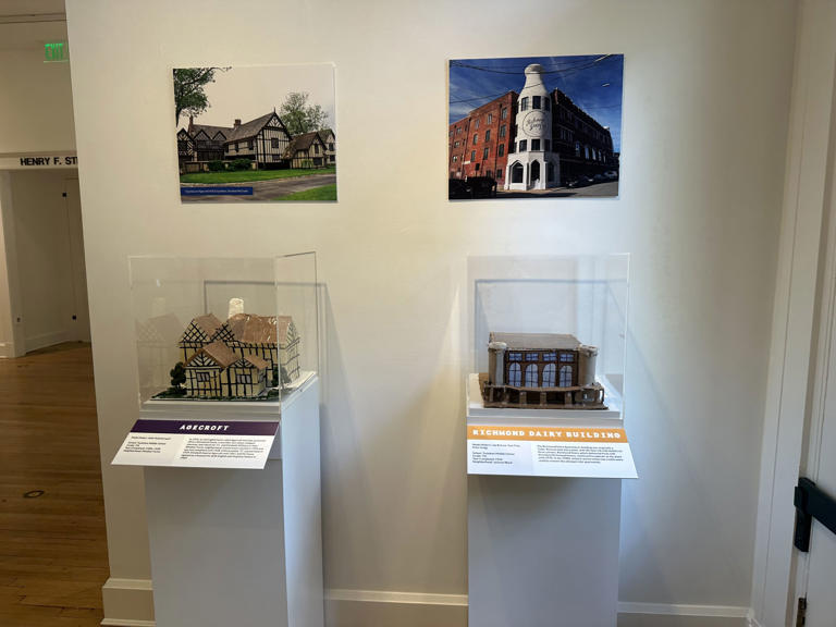 A miniature Richmond is now on display at the Valentine