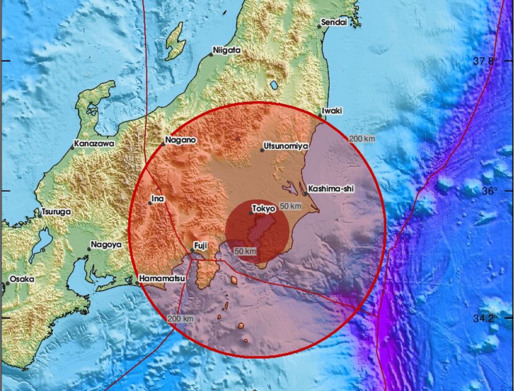 5.5 earthquake shakes Tokyo, Ibaraki Prefecture