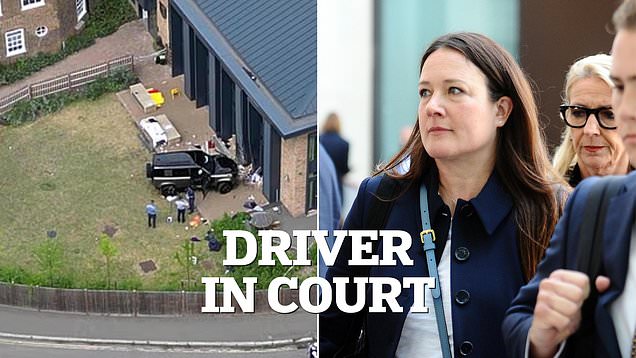 Driver who crashed into school and killed two girls in court