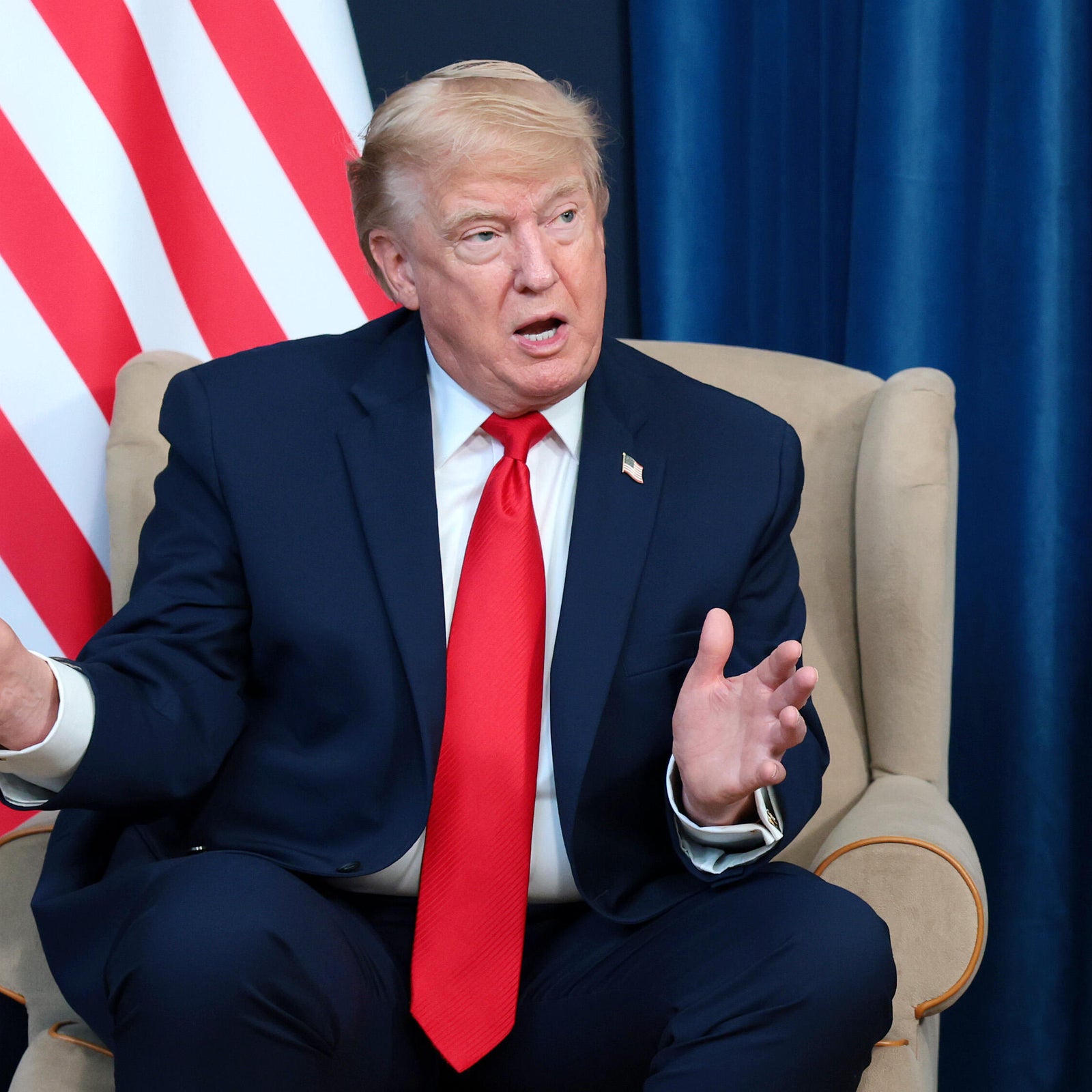 Israel's recent attack in Lebanon was "too much," Trump says