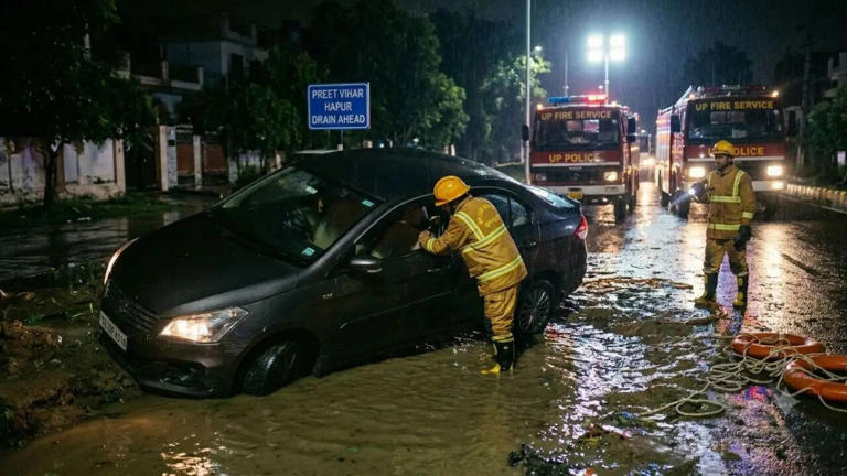 UP: Family follows Google Maps, ends up in drain; rescued after 2 hours