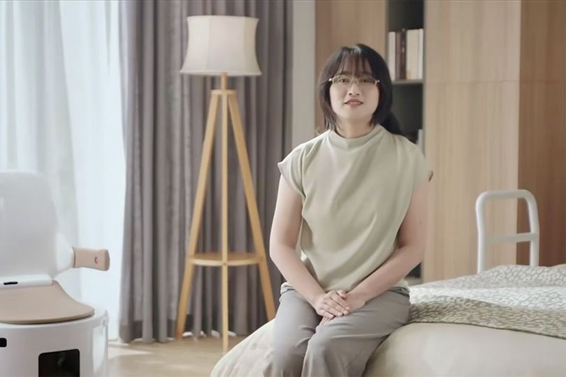 Boffins unveil talking 'Dalek' toilet that can move, talk and grind poo