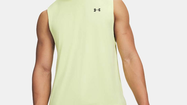 Under Armour's $11 muscle tanks make working out in the heat so easy