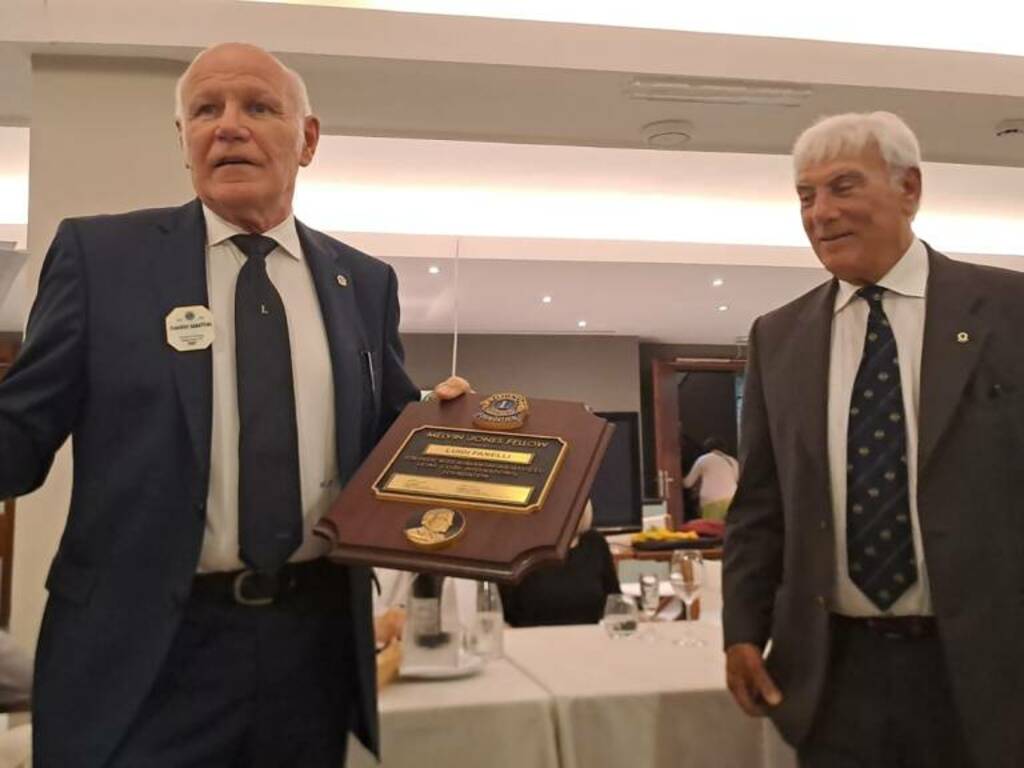 Il Lions Club Spotorno Noli Bergeggi Vezzi Portio spegne 38 candeline