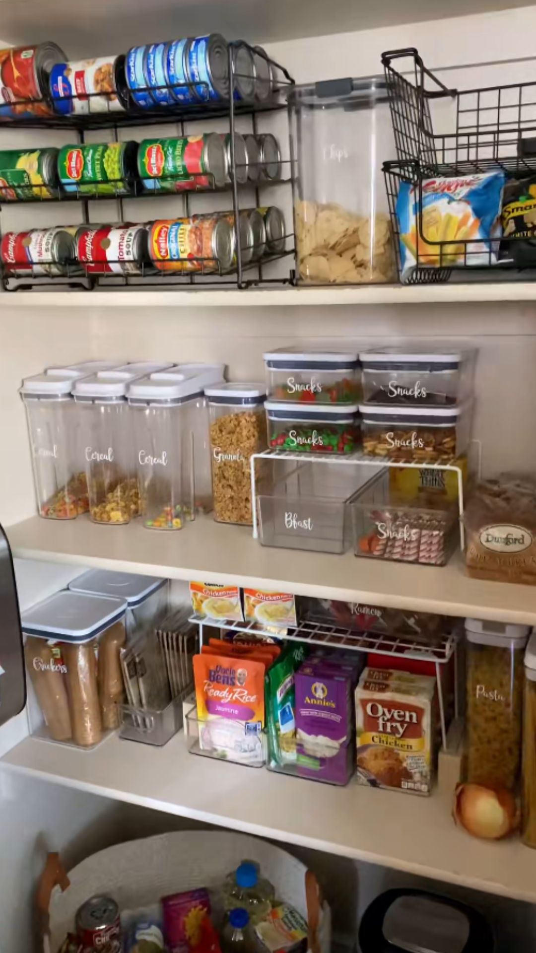 Reset my pantry with me: ASMR organization and restock