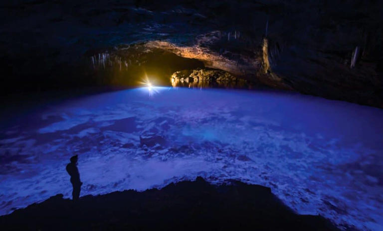 World’s largest underground lake revealed 60 metres beneath Namibia ...
