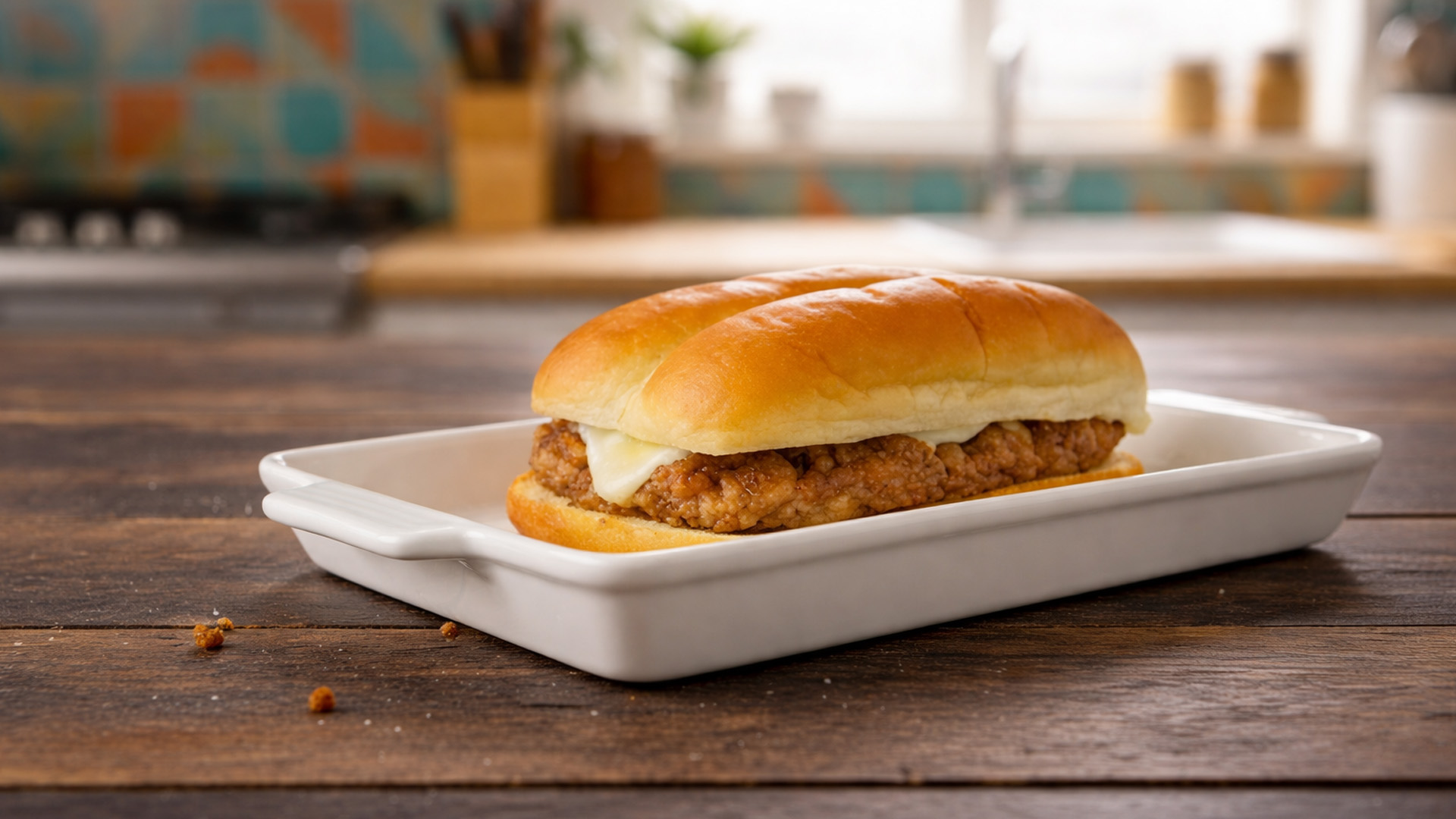 How to make a crispy chicken sandwich