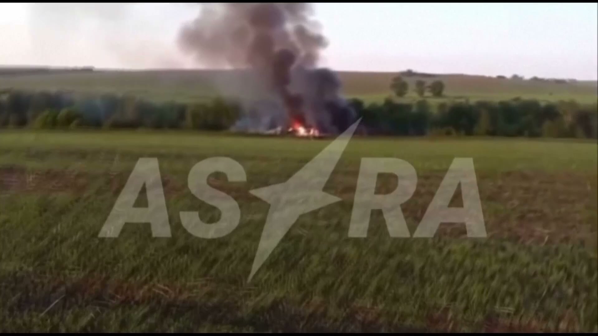 Russian Tu-22M3 bomber crashes during training flight