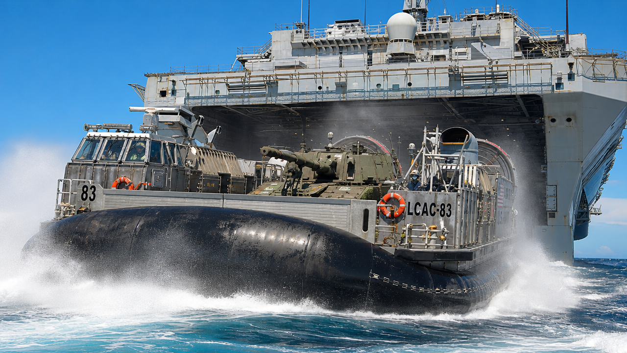 Prototype super hovercraft promised a game-changing amphibious assault ...