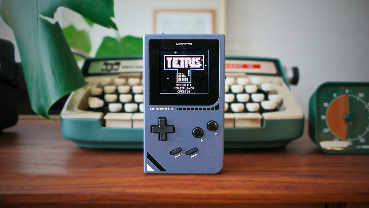They finally made a new Game Boy Color meet the ModRetro Chromatic