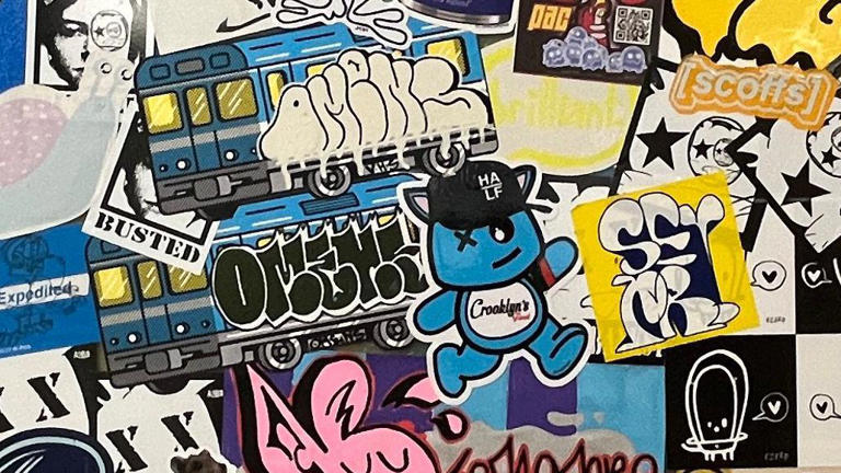 Fringe exhibition celebrates the art of stickers