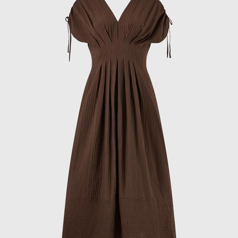 9 stylish summer dresses with sleeves you’ll actually want to wear to work