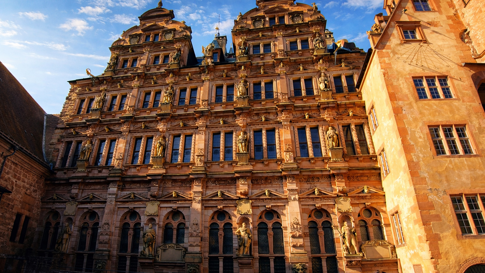 Walking through Germany’s famous Heidelberg Castle (4K)