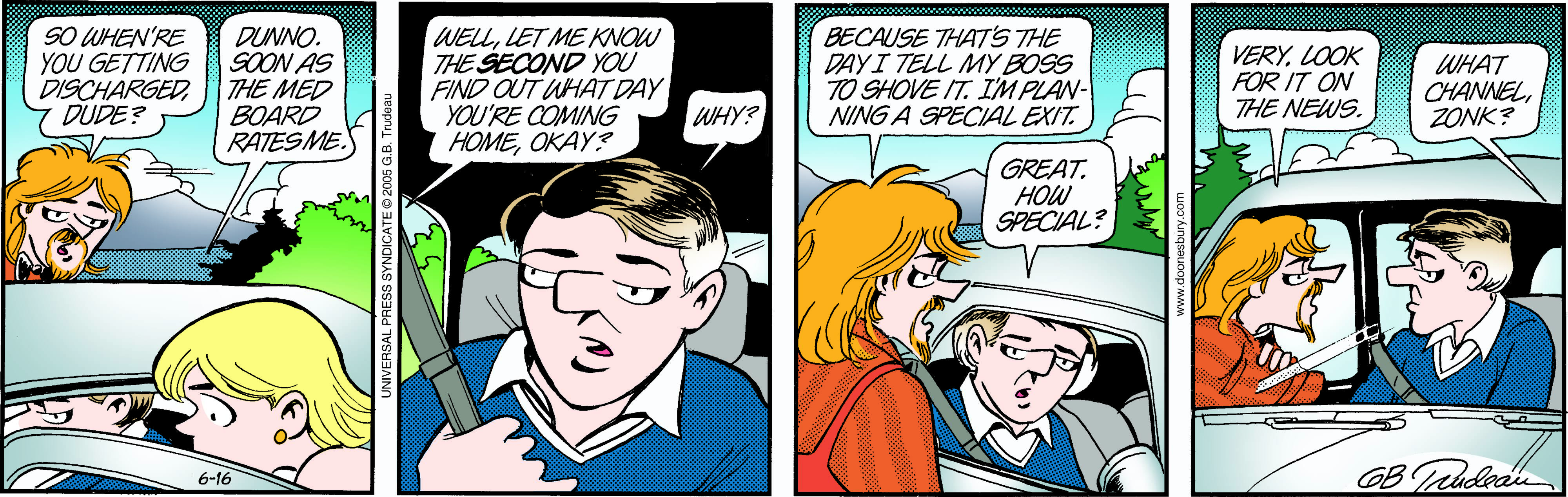 Doonesbury by Garry Trudeau