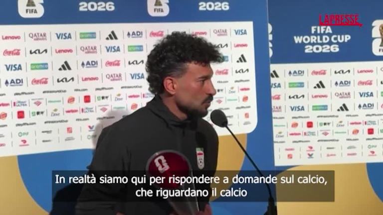 Fischi all’inno dell’Iran ai Mondiali 2026, Rezaeian: "Se c’è un ...