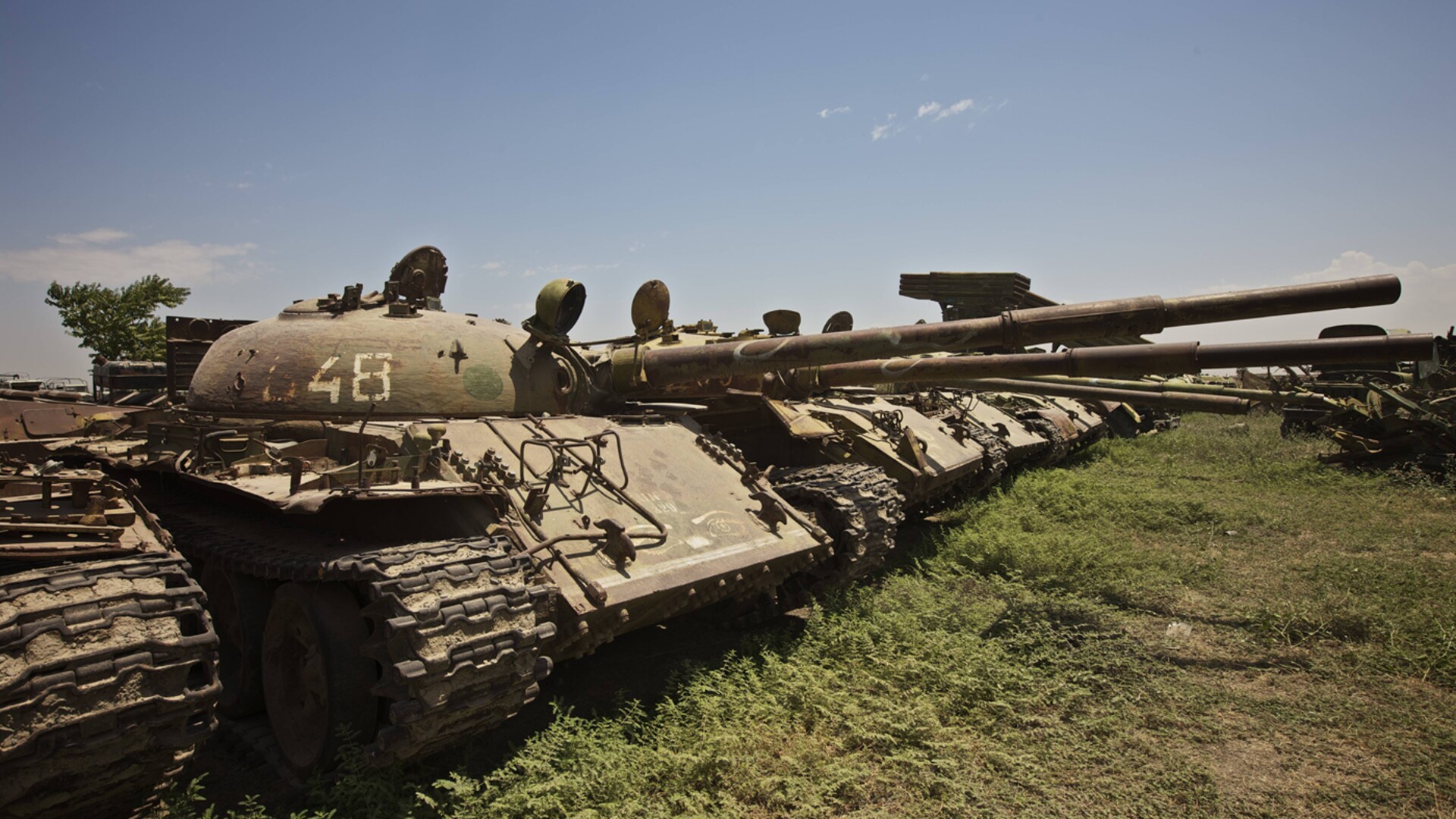 Von 6800 Panzern im Jahr 2022 auf weniger als 900 vier Jahre später ...
