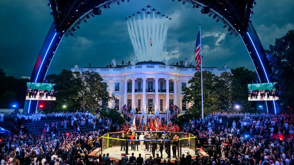 Trump-Party vor dem Weißen Haus – US-Comedian gerät nach Teilnahme in ...