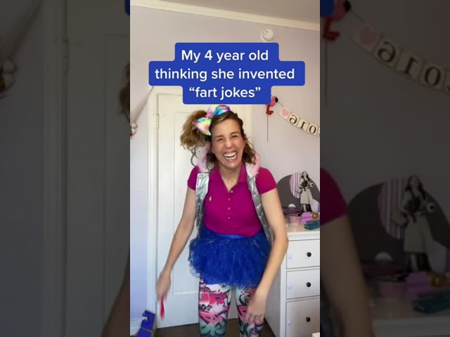She’s thinks she’s the Bo Burnham of farts🤡toddlermom