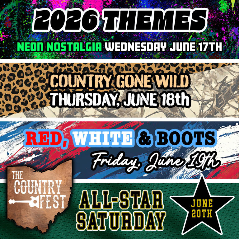 Cold beer, good music and good times. What to know about Country Fest