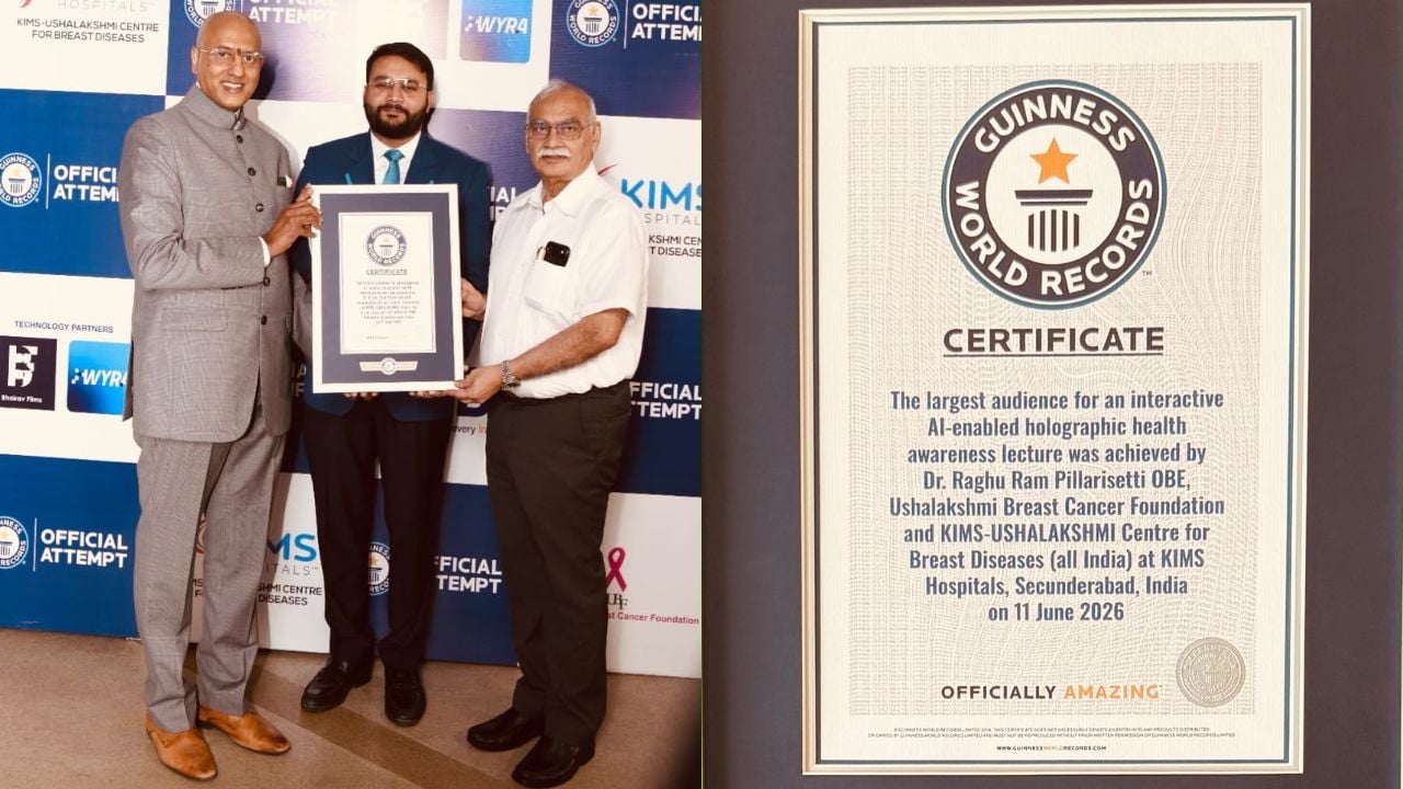 Hyderabad doctor creates Guinness World Record with AI hologram to ...