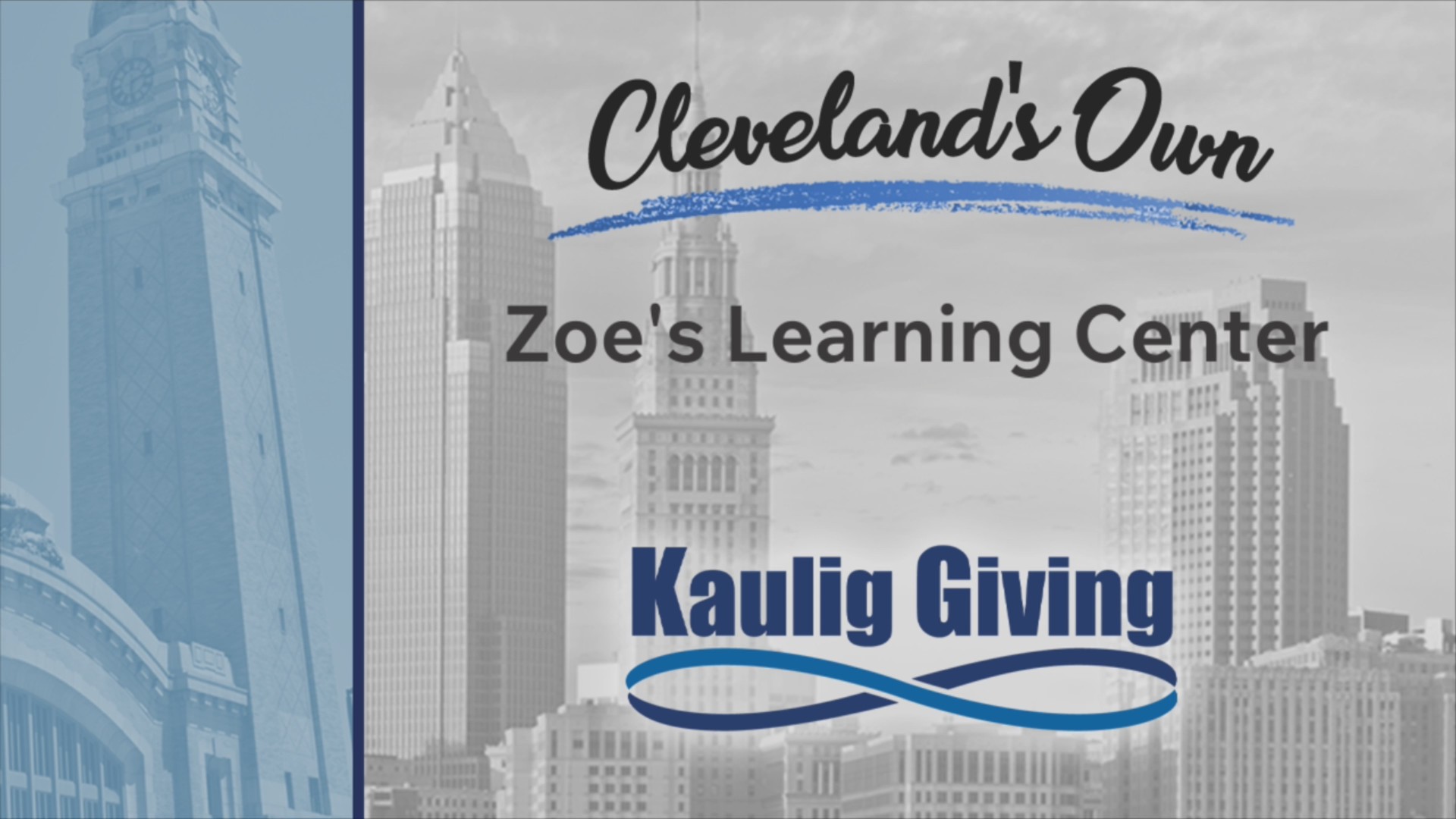 Cleveland's own - Zoe's Learning Center