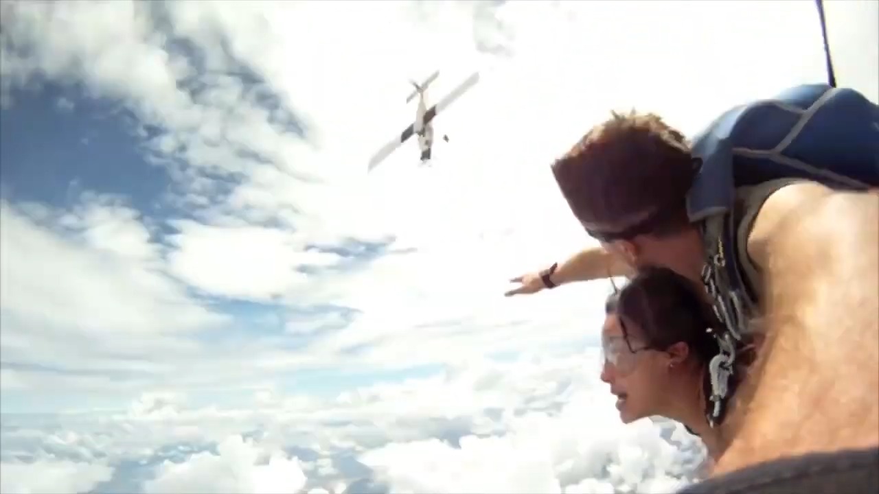 A plane missed them by inches, "could have killed us," then their ...
