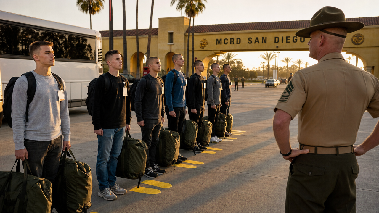 Recruits face breaking point on ‘Crucible’ as Marine Corps boot camp ...