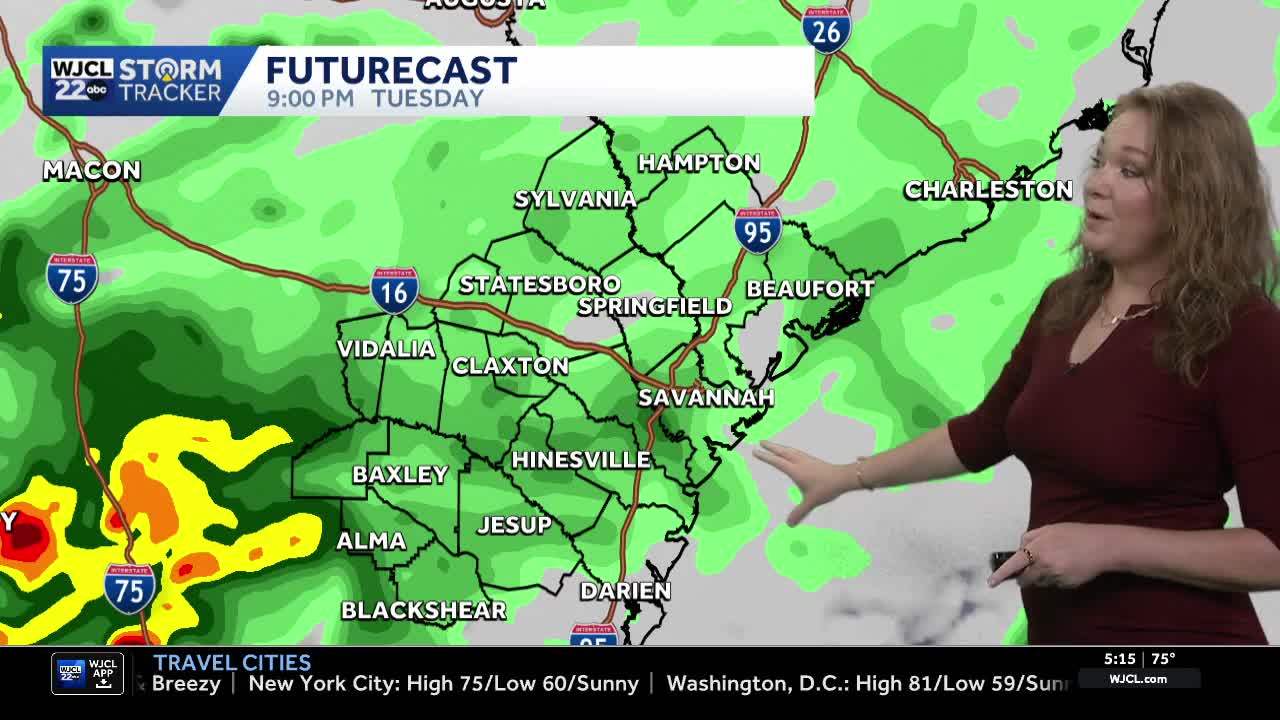 Umbrella needed today for the Savannah area