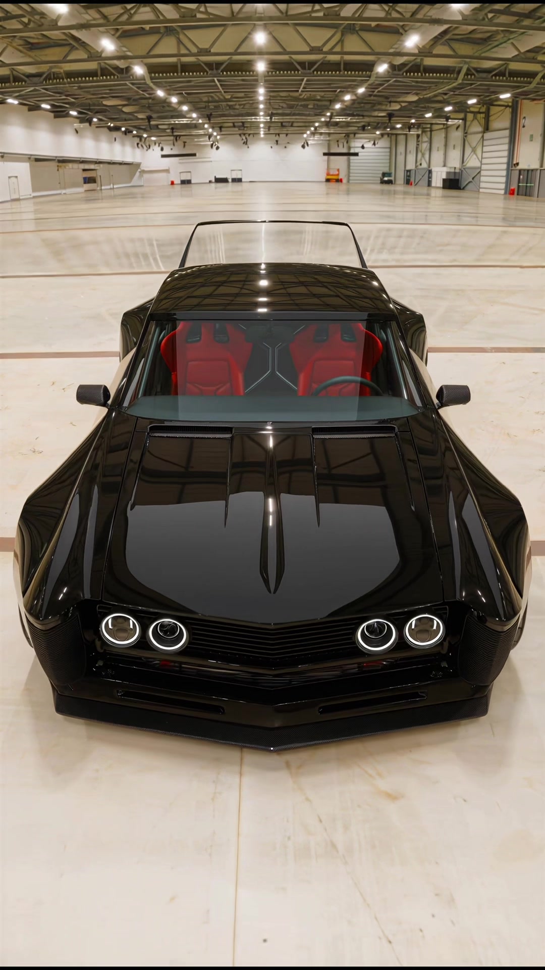 Black widebody Buick twin turbo 3D car build supercharged street beast