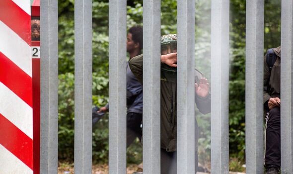 Migrant named after stabbing border officer to death through fence
