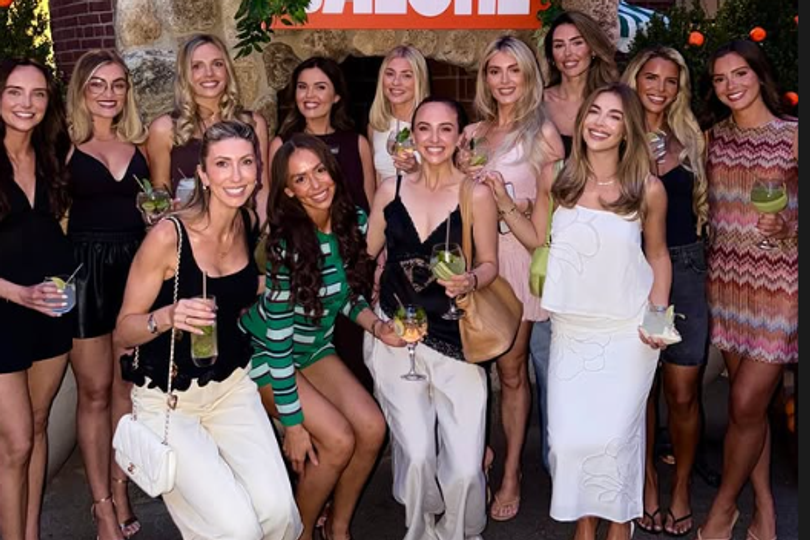 Scotland WAGS enjoy glam night out in Boston as countdown to Morocco ...